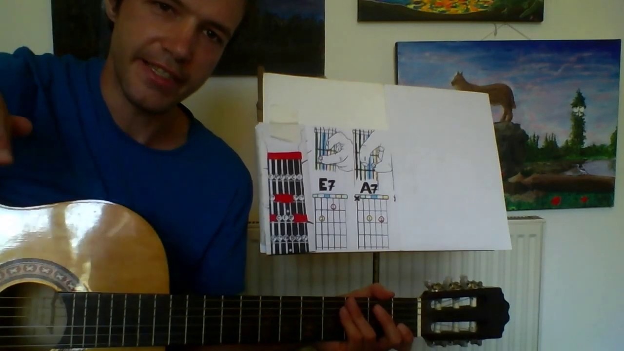 How to Jam on Guitar: Lesson 1 Beginners Blues - YouTube