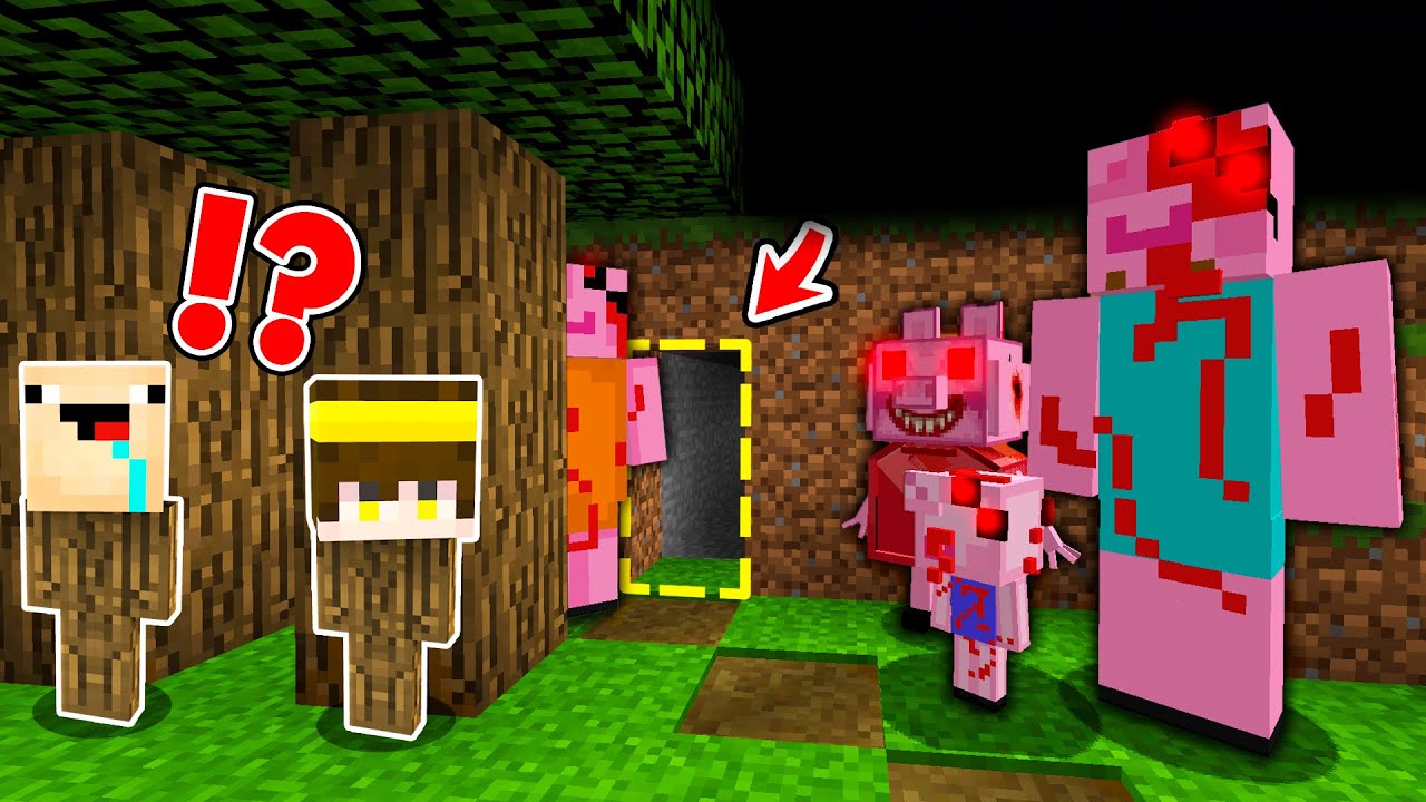 Sigo a PEPPA PIG.EXE y su FAMILIA y Encuentro su BASE SECRETA 😱 en ...