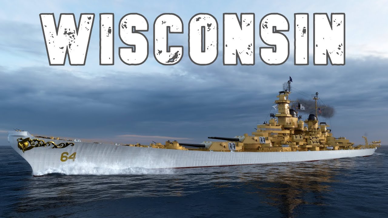 World of WarShips Wisconsin - 2 Kills 310K Damage - YouTube