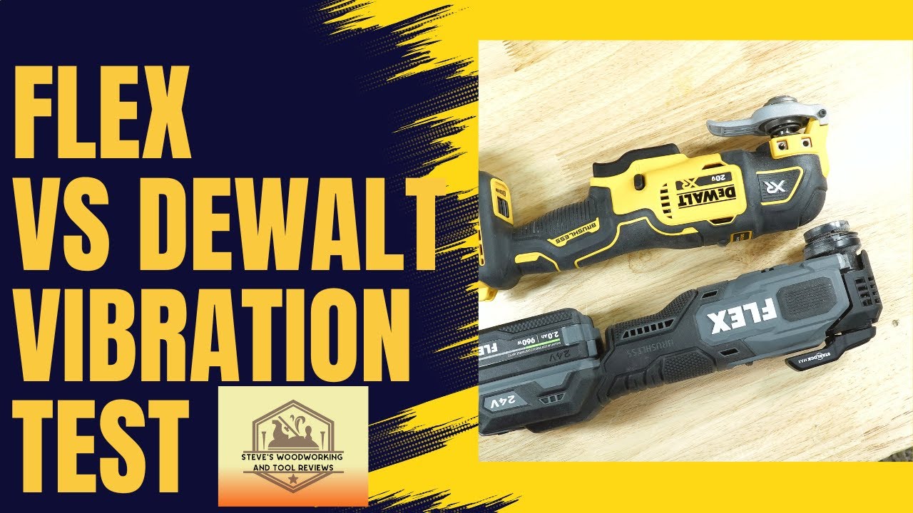Oscillating Vibration Test Flex vs Dewalt - YouTube