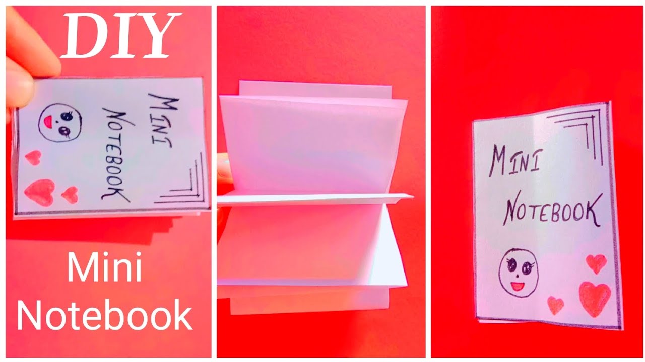 DIY mini notebook | paper craft | #origami | #craftshorts | #trending ...