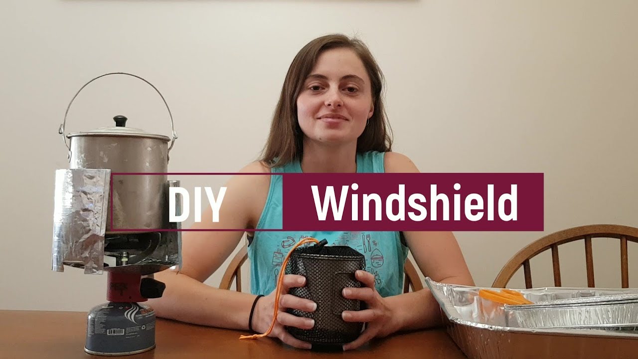 DIY Ultralight Windshield for Hiking - YouTube