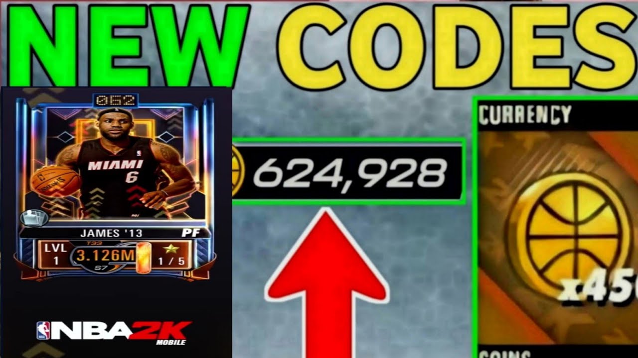 UPDATE⚡NBA 2K MOBILE CODES 2025 - NBA 2K MOBILE REDEEM CODES 2025 - YouTube