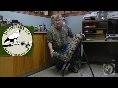 Sitting Hawk - All Terrain Pack Chair Product Review - YouTube