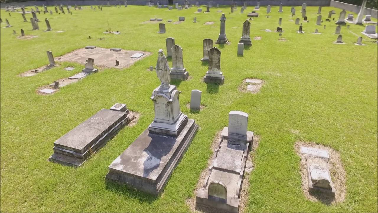 Drone video - Coonhill Cemetery, Chumuckla, Fl. - YouTube