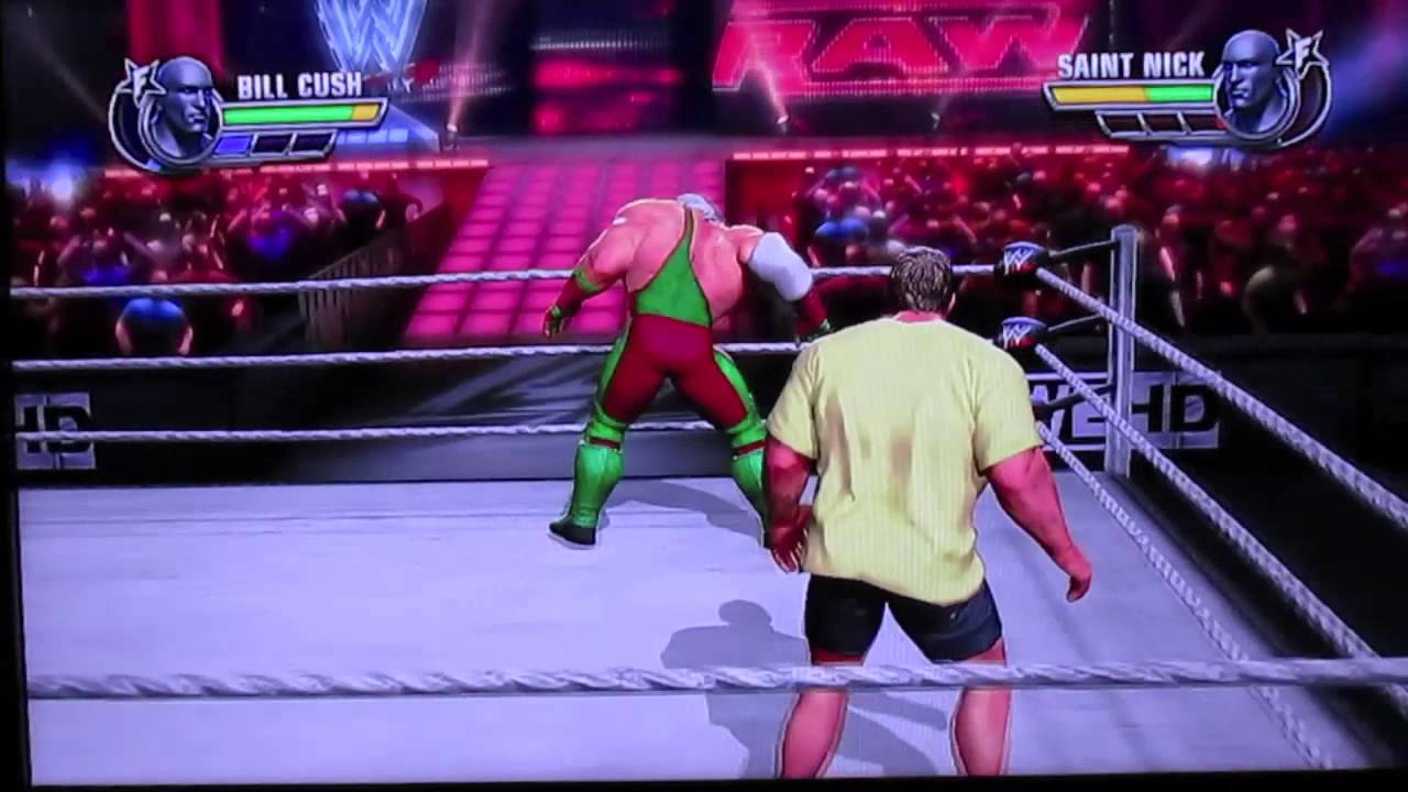 WWE All Stars Bill Cush V.S Saint Nick - YouTube