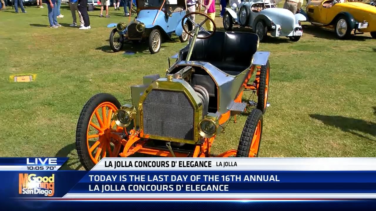The First Bugatti Ever Built! LIVE @ 16th Annual La Jolla Concours D ...