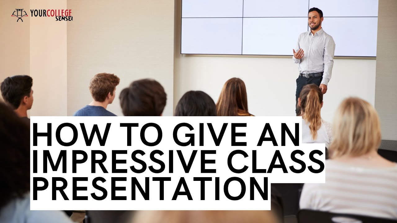 How To Give An Impressive Class Presentation (TOP 10 TIPS) - YouTube