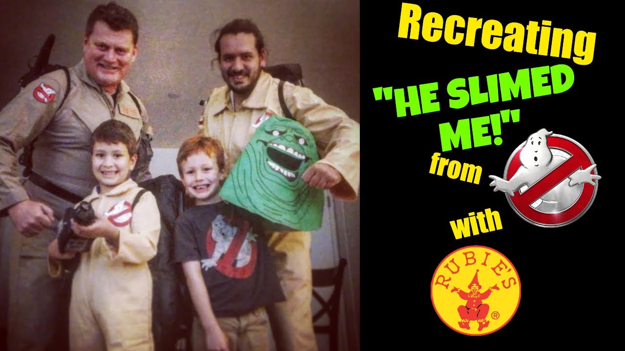Recreating "He Slimed Me" from Ghostbusters with Rubie's Costume ...