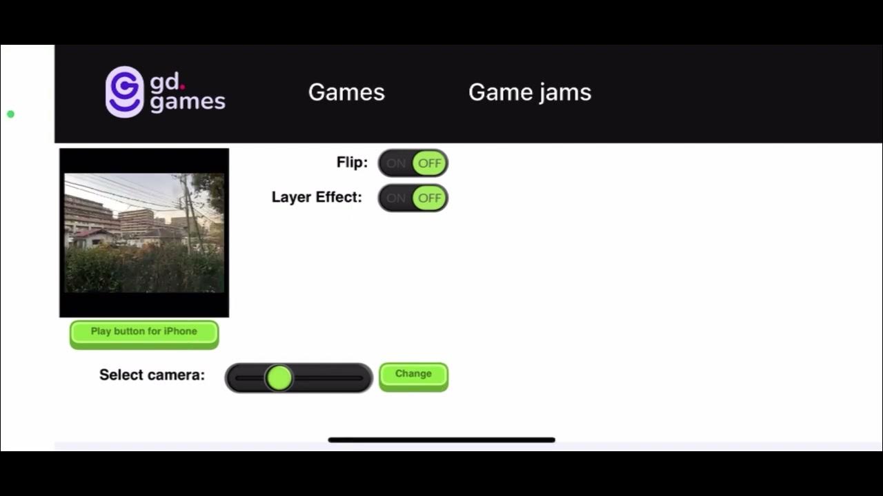 [WIP] Real Camera Extension for GDevelop [2023/12/13] - YouTube