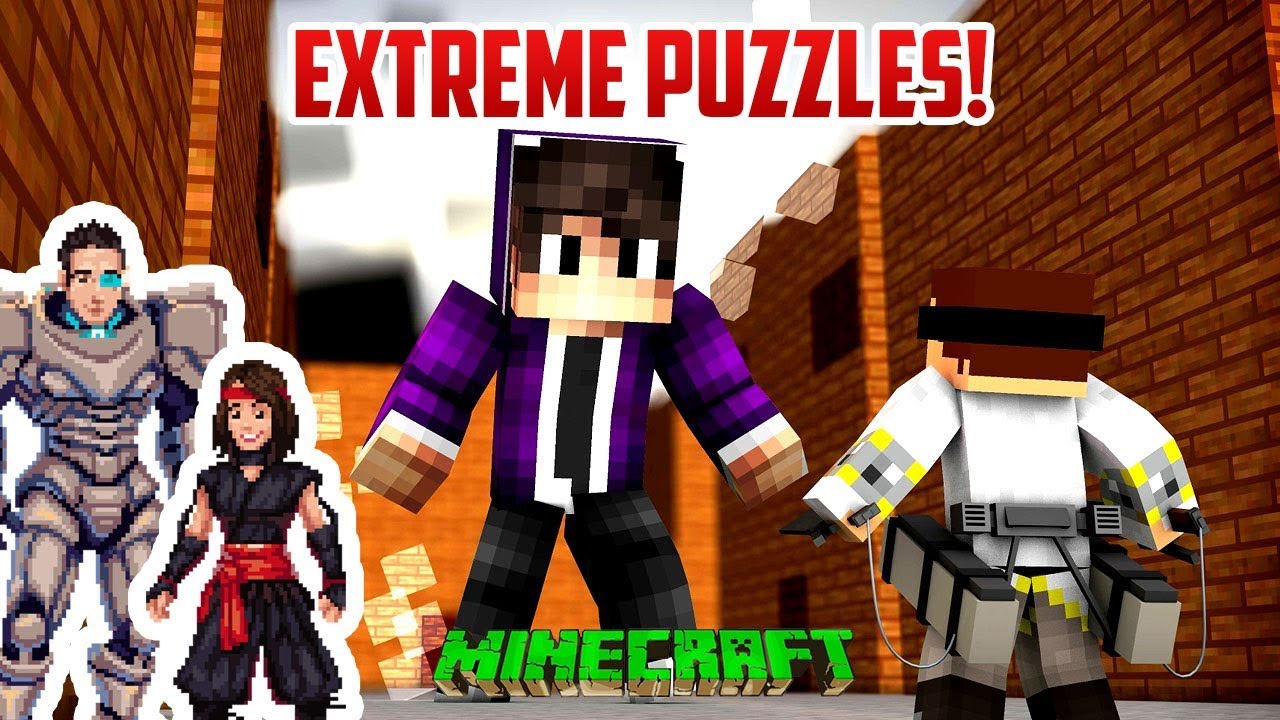 Minecraft: EXTREME Puzzles! - YouTube
