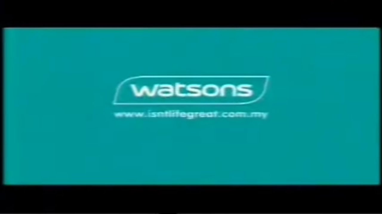 (WIDESCREEN) Watsons (Malaysia ad-2011) - YouTube
