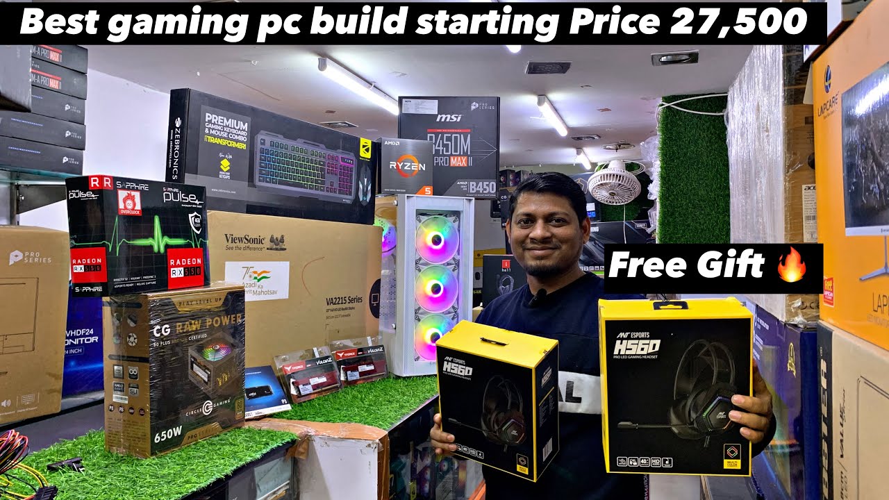 Best Gaming Pc Build starting Price 27,500 only 🔥 In Nehru Place Tech ...