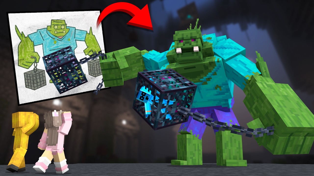 I Added Structure Bosses to Minecraft - YouTube