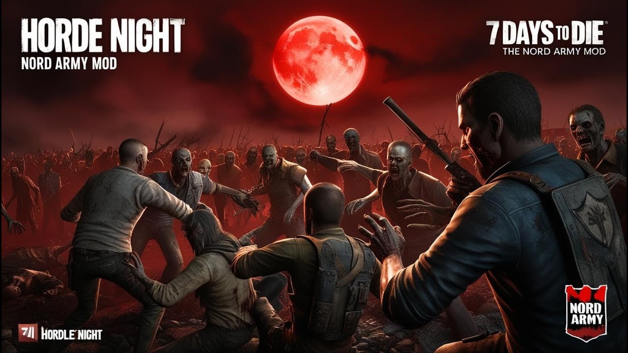 Surviving the Ultimate Horde Night Challenge: Nord Army Mod in 7 Days ...