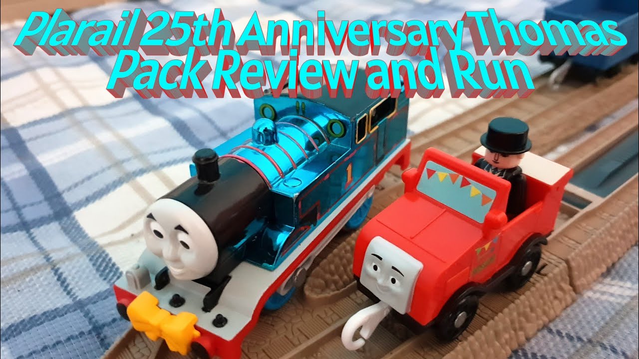 Plarail 25th Anniversary Thomas Pack Review and Run!! - YouTube