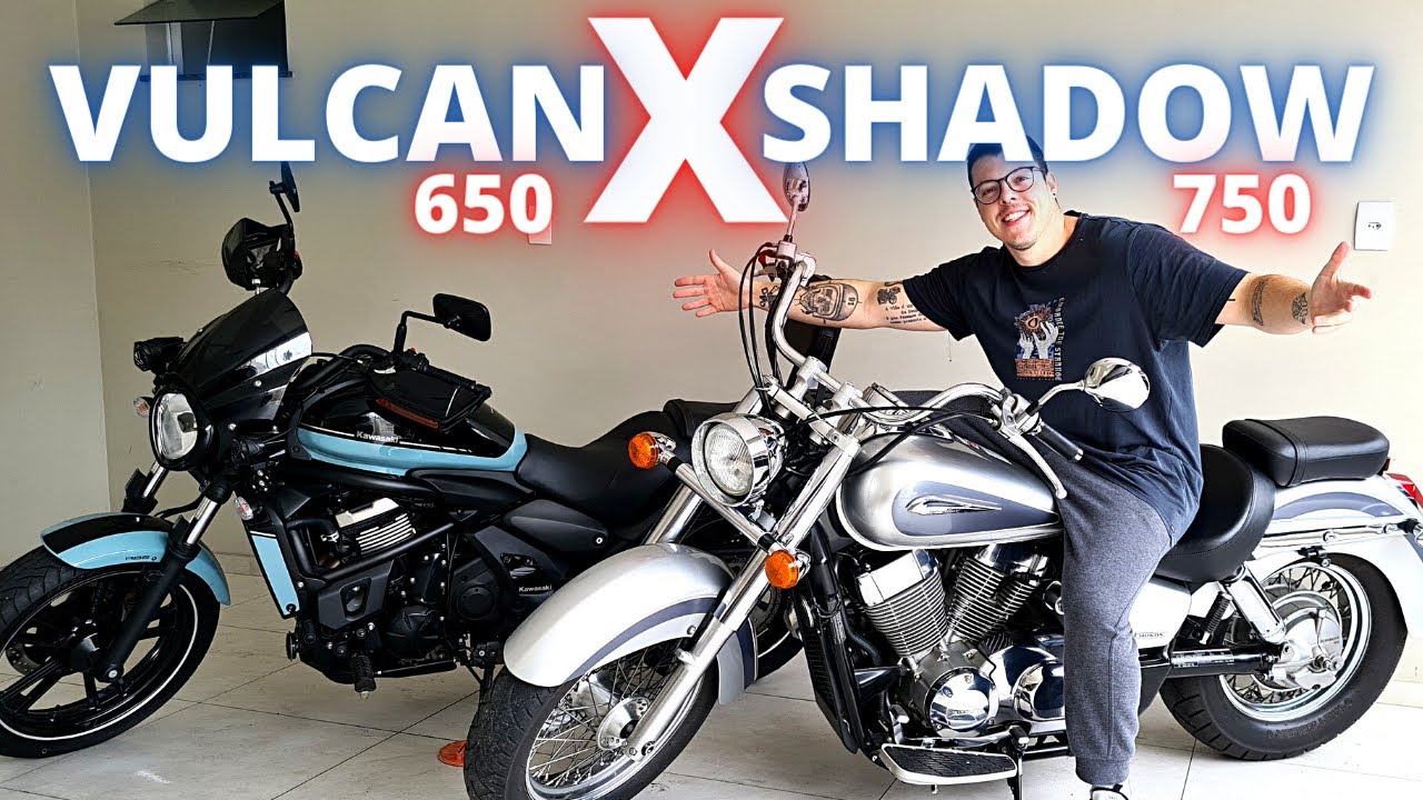 QUAL A MELHOR CUSTOM? VULCAN OU SHADOW? #shadow #vulcan - YouTube