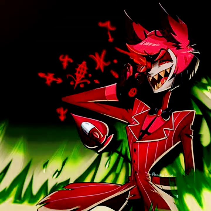 alastor edit (art work bot mine) #alastor #hazbinhotel - YouTube