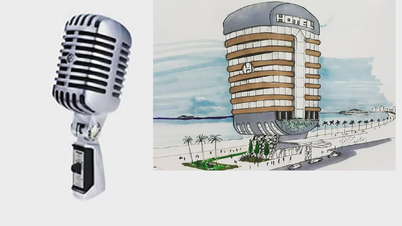 An Architect Turns Everyday Objects Into Surreal Buildings - YouTube