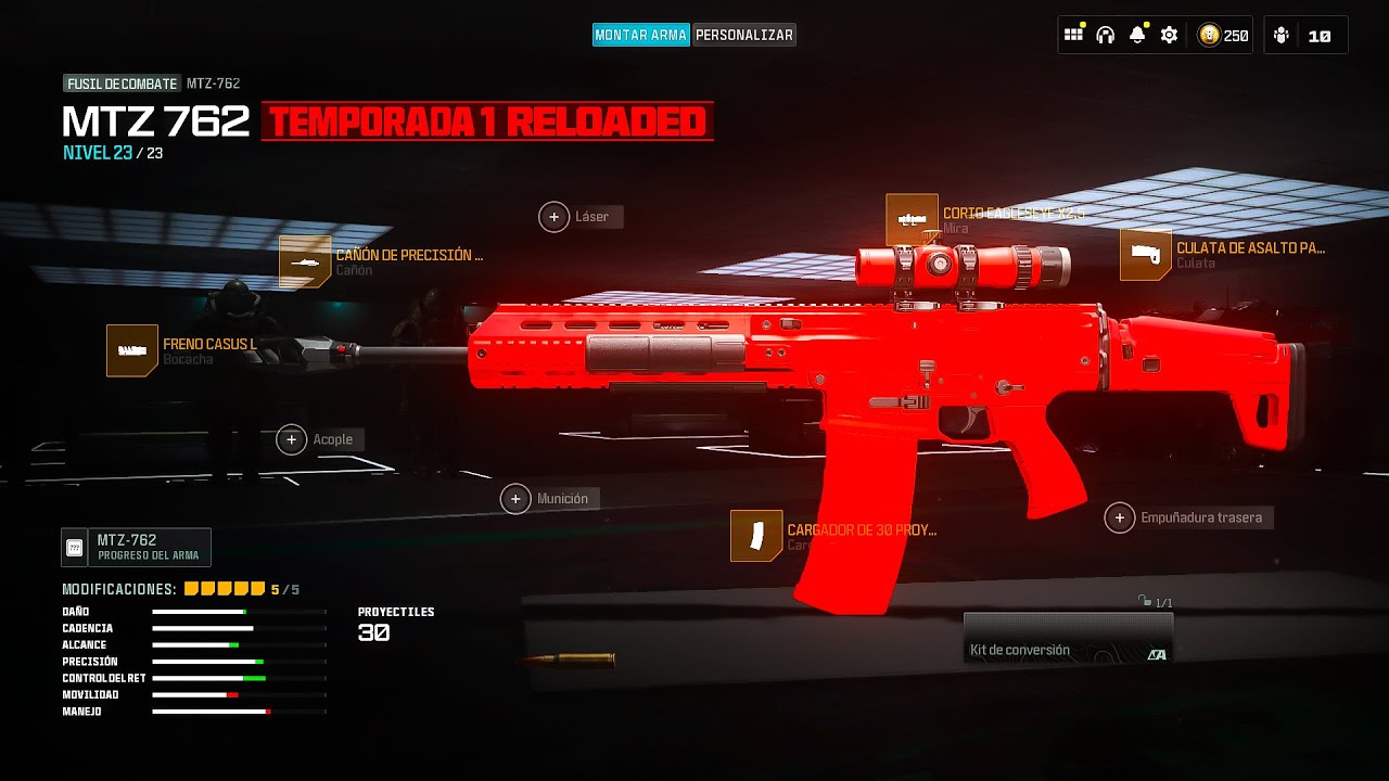 *ROTÍSIMA* la MTZ 762 DESTROZA en WARZONE!💎 | la MEJOR CLASE de la MTZ ...