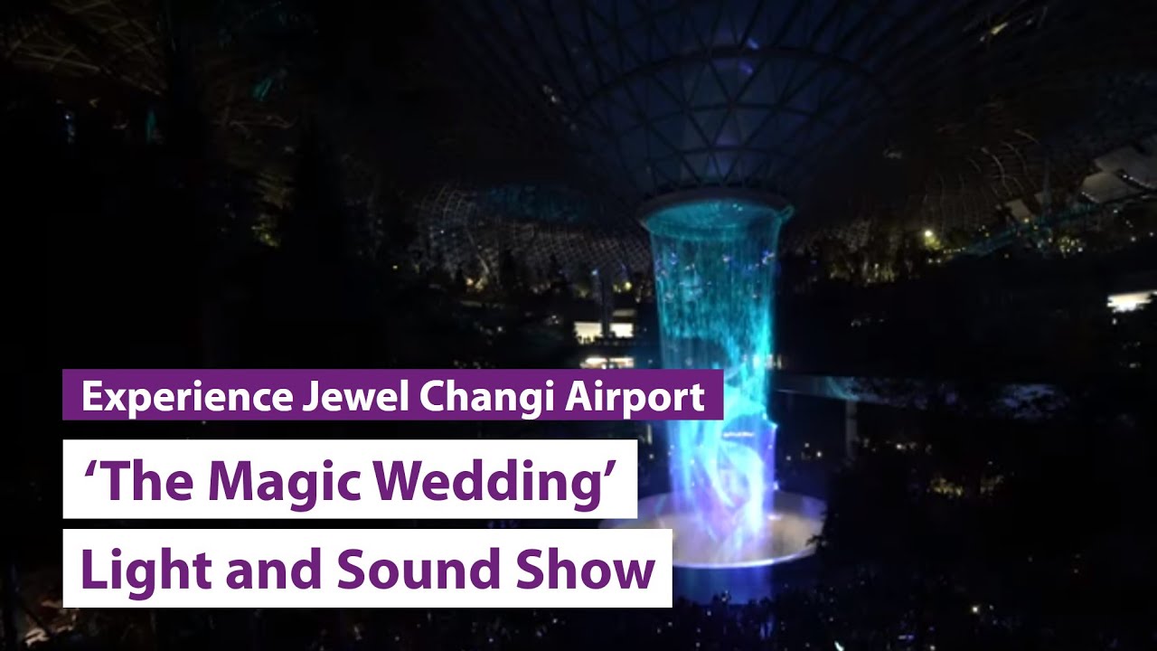 Jewel Rain Vortex: 'The Magic Wedding' Light & Sound show - YouTube