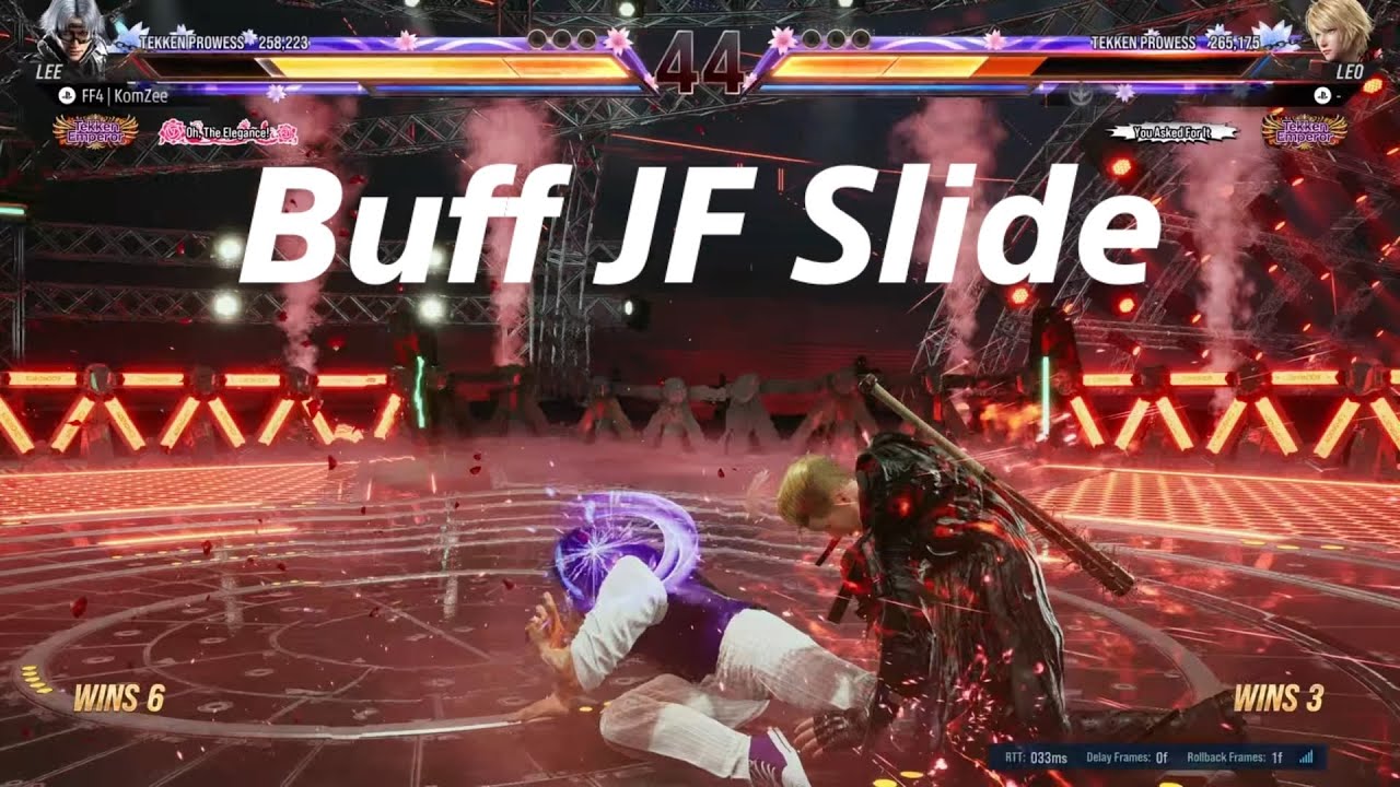 Buff Lee, give us that slick frame slide, pretty please 🌹 Tekken 8 ...