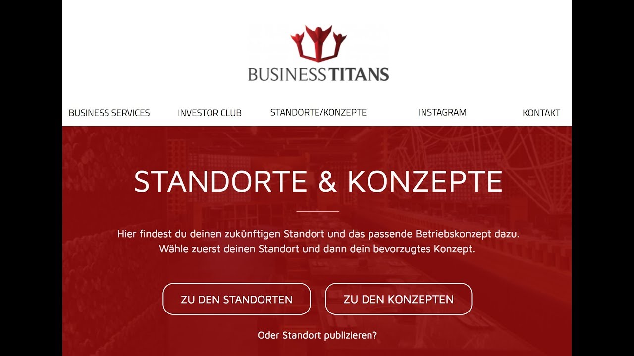Business Titans Locations and Concepts (www.business-titans.com) - YouTube