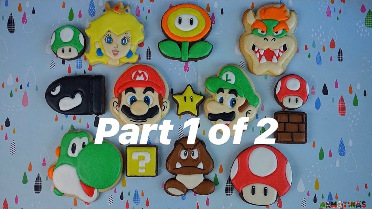 Super Mario Bros. Cookies (Part 1) - YouTube
