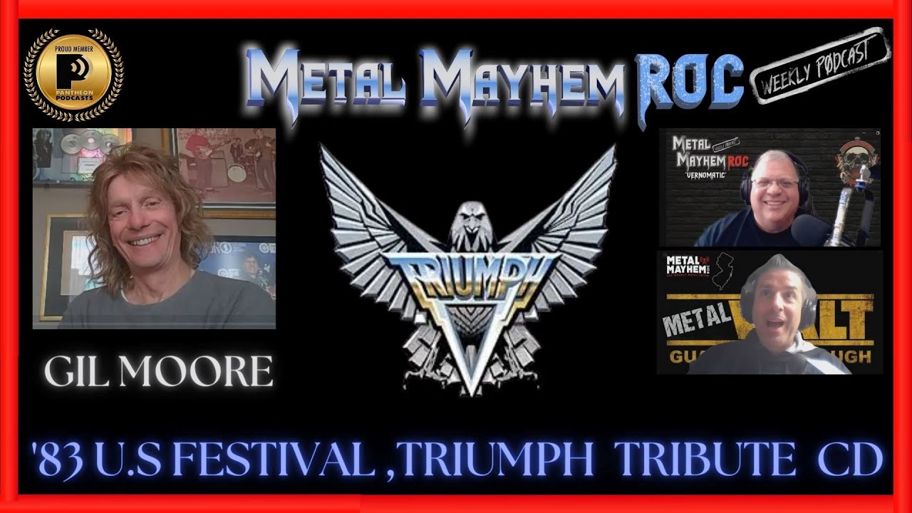 TRIUMPH- Gil Moore '83 US Festival Vinyl Release , ALL STAR TRIUMPH ...