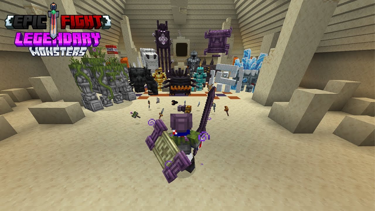 Weapons of Legendary Monsters | Minecraft: Epic Fight + WoM + REFM ...