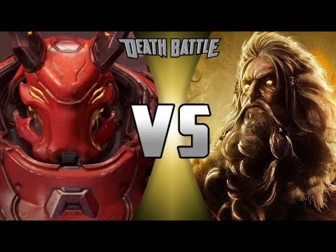 Davoth the Dark Lord (Doom) Vs Zeus (God Of War) - Fantasy Faceoff ...