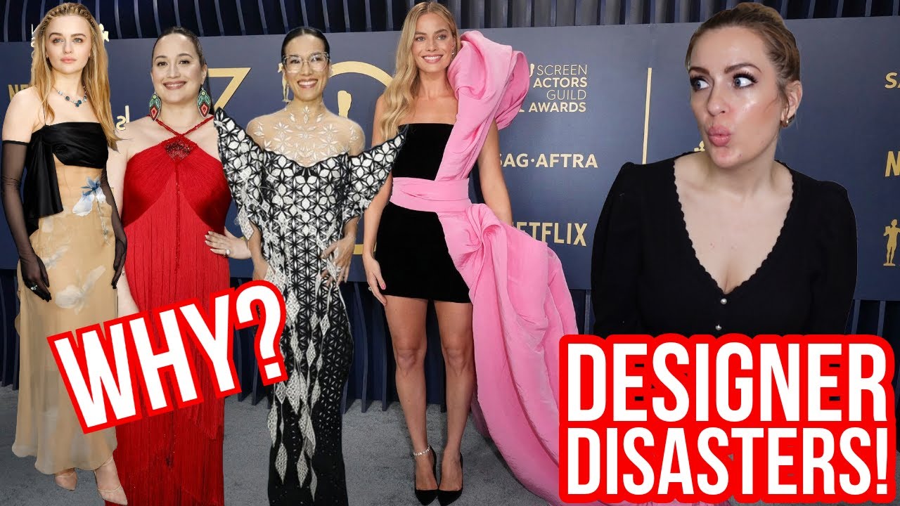 SAG Awards WORST DRESSED & BIG DESIGNER FAILS! +Best Dressed List # ...