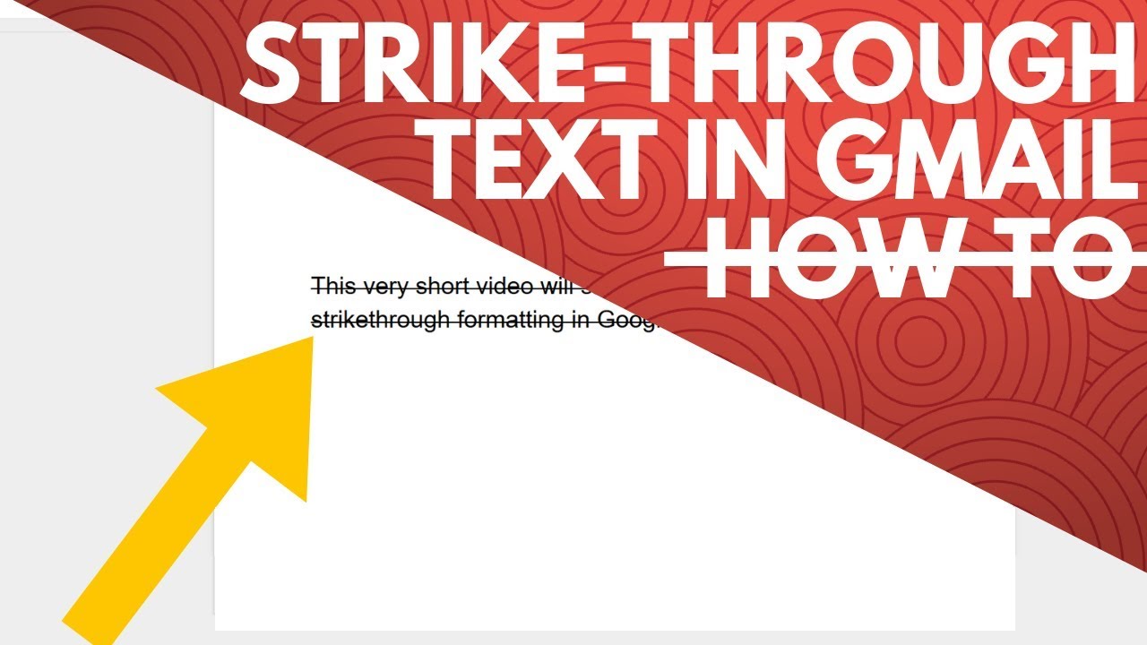 How To Use Strikethrough Text In Gmail YouTube how-to-use-strikethrough-text-in-gmail-youtube