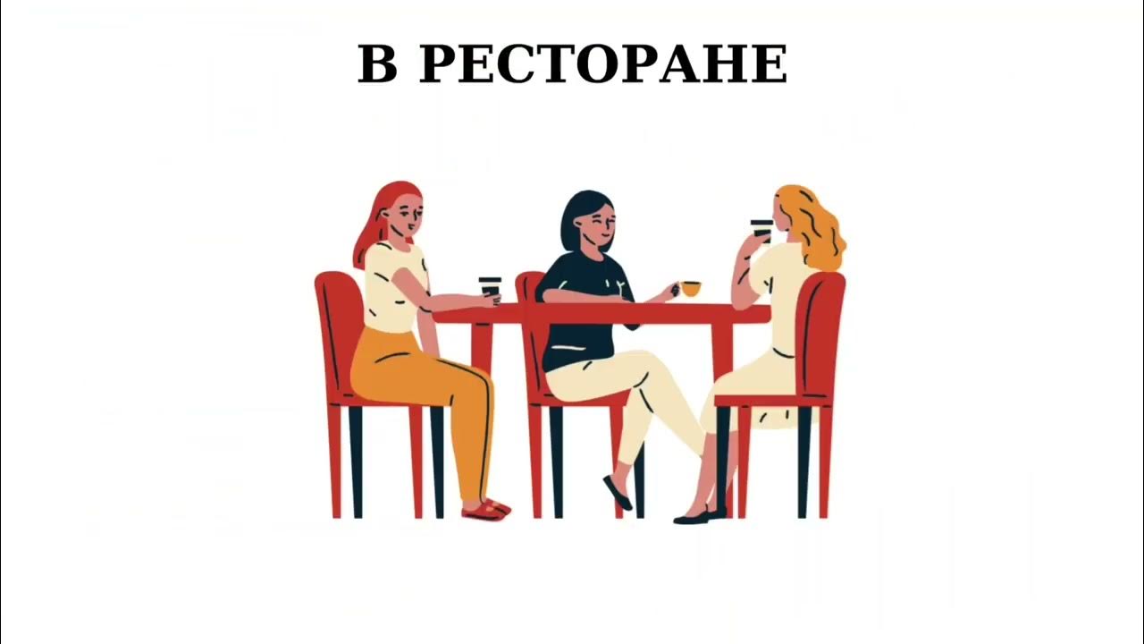 Заказать в ресторане - Ordering dialogue in Russian in the restaurant ...