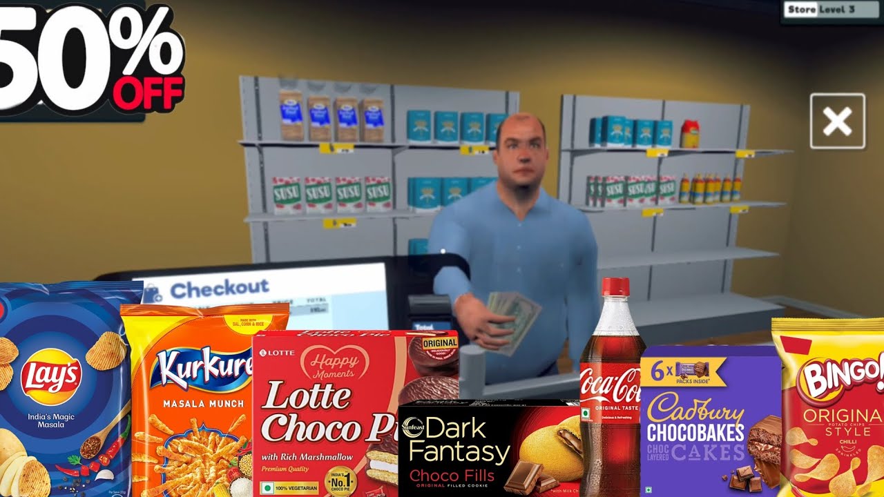 I opened my own supermarket 😯 || Supermarket simulator || Pro gamer ...