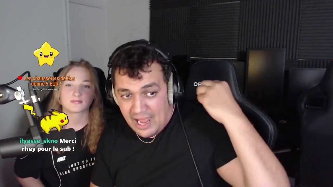 TheKairi 78 en live avec sa copine de 16 ans - YouTube