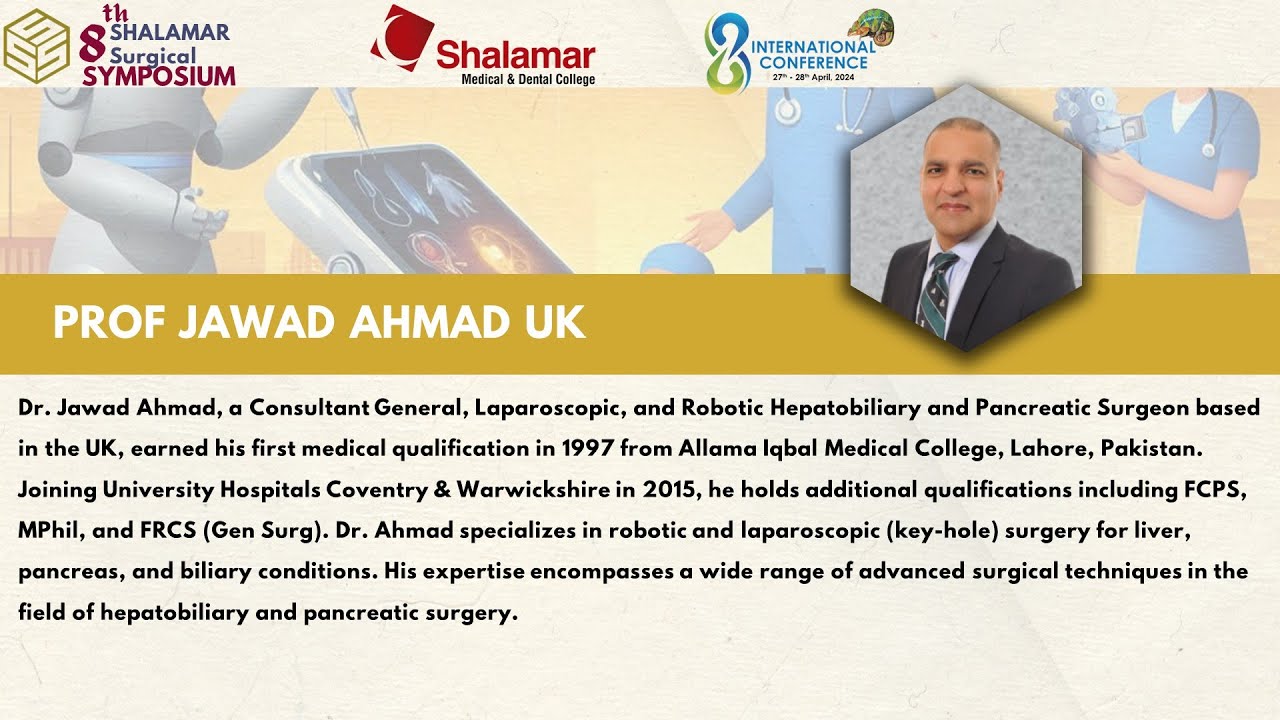 Robotic Hepatobiliary and Pancreatic Surgery| Prof Jawad Ahmad Uk - YouTube