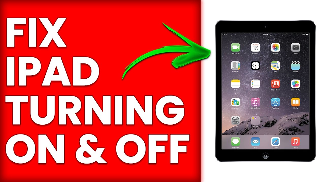 How To Fix iPad Turning On And Off (Follow These Steps To Resolve iPad ...