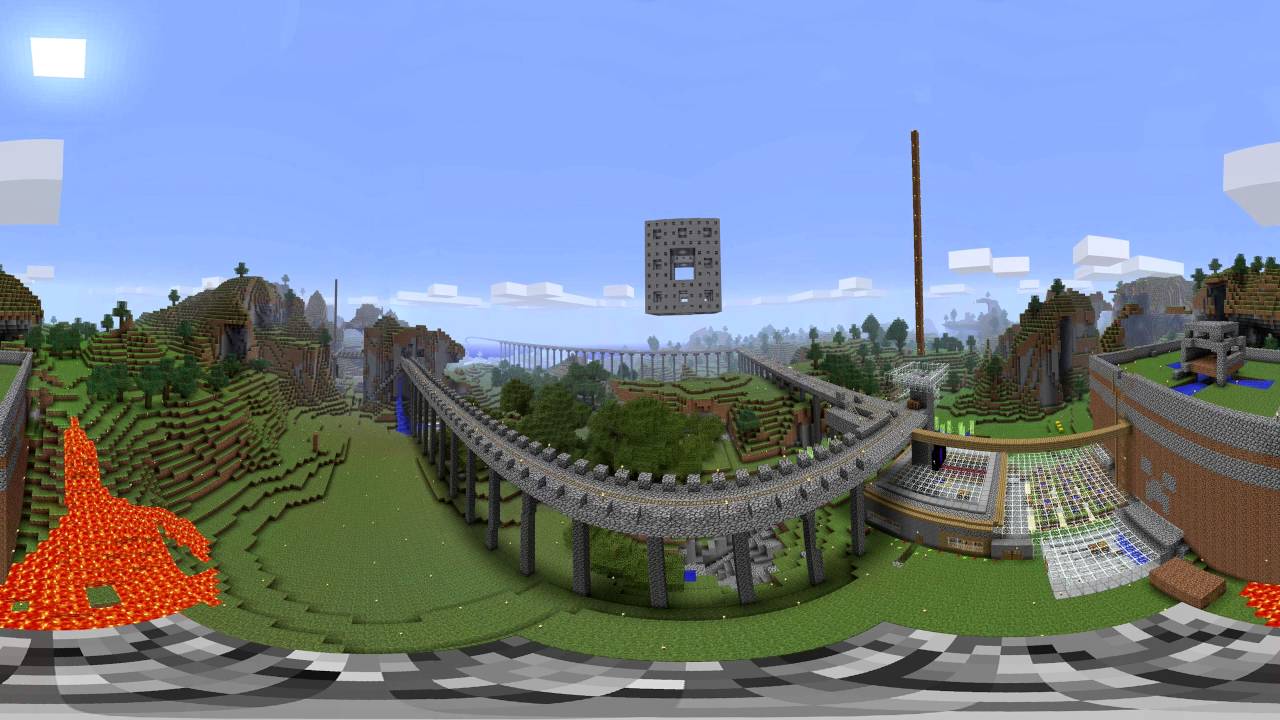 Escena de minecraft, video en 360 grados - YouTube