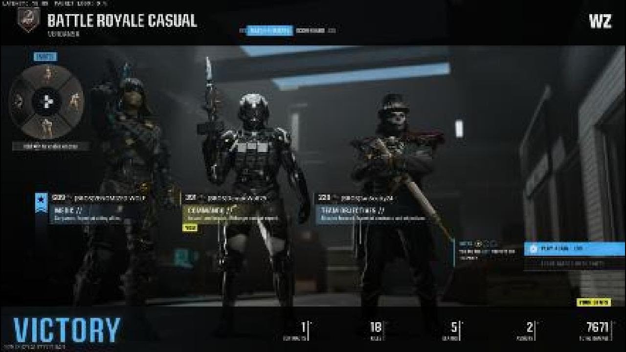 First Warzone Win - YouTube