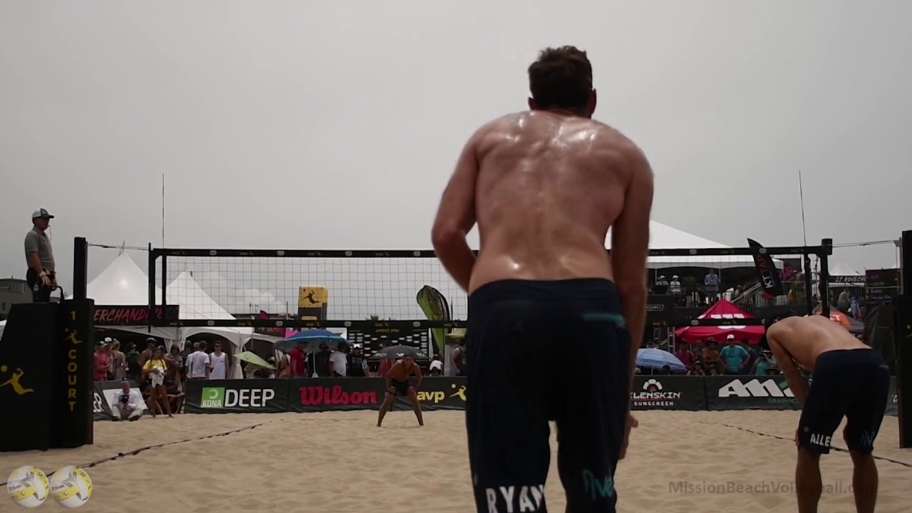 2018 AVP Hermosa Beach Men's Open Allen & Doherty vs Sauter & Vander ...