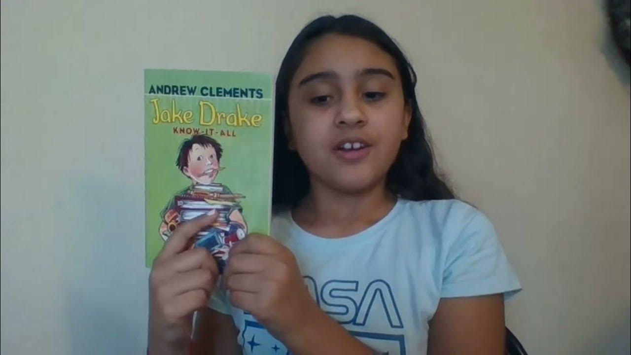 Book Talks-Jake Drake Know it All By Andrew Clements - YouTube