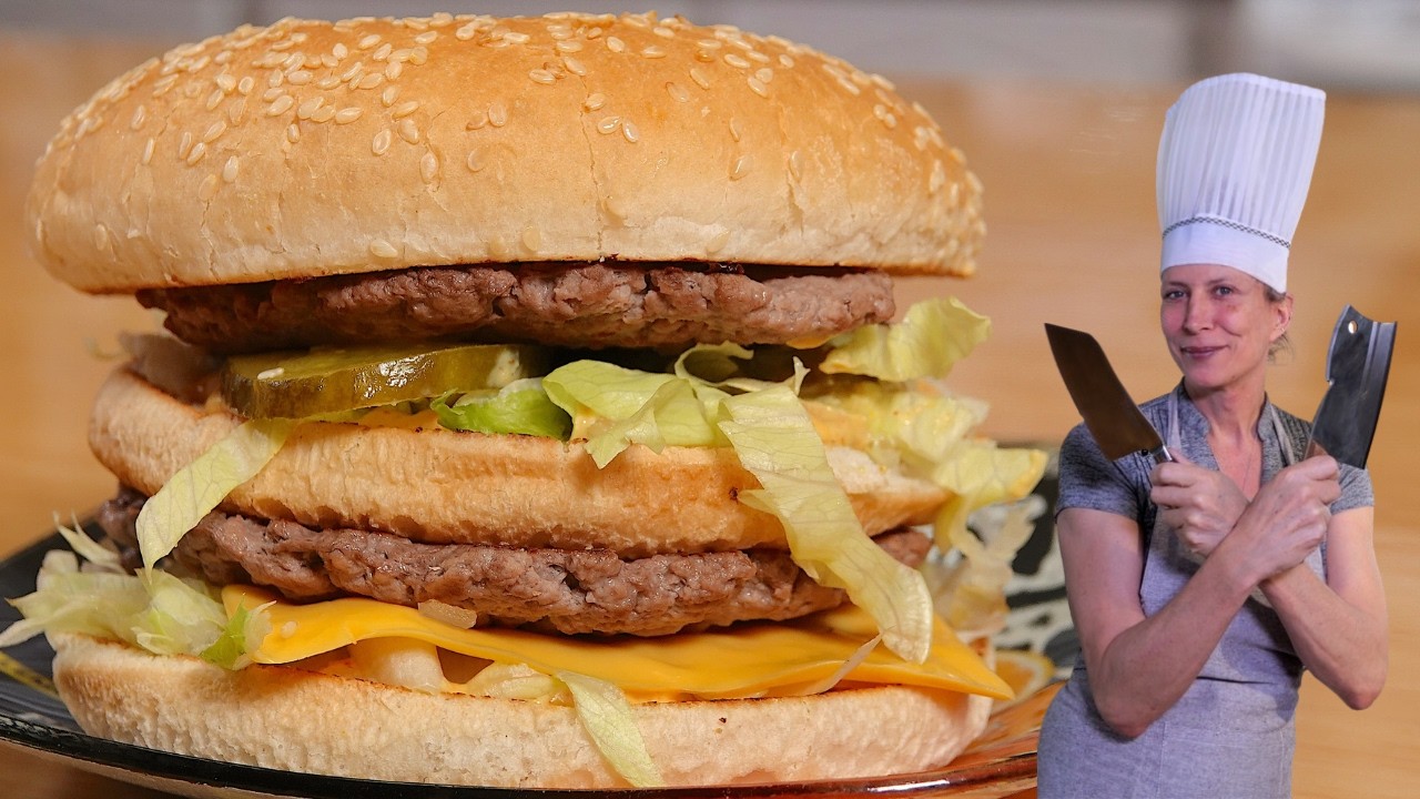 Big Mac Maison #mcdo #mcdonalds #recettefacile #recetteéconomique # ...