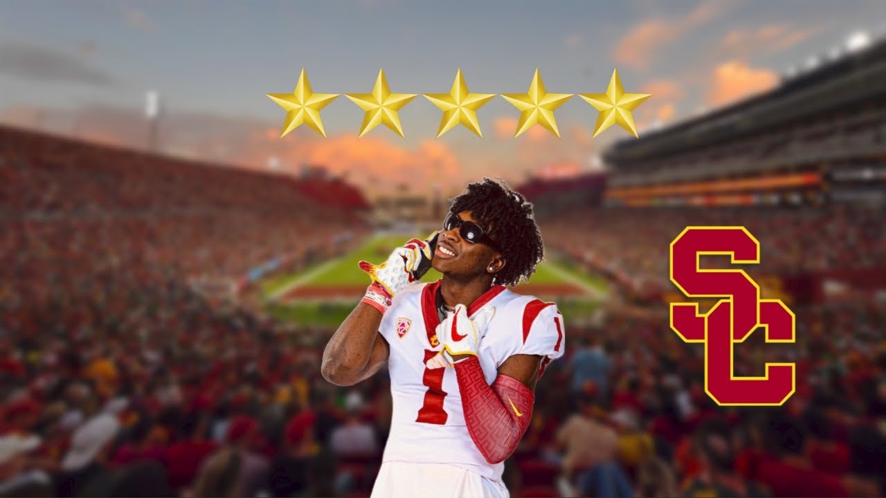 Who is Zachariah Branch? USC Football's Next 5 Star WR - YouTube
