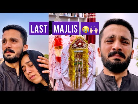 Last Majlis at Ghazal’s House🏠Complete preparation of Taboot Pak 😭🙌🏻