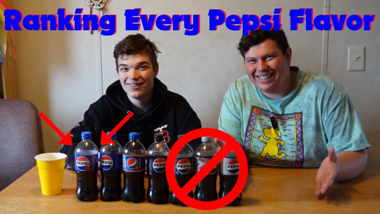 Ranking Every Pepsi Flavor ! - YouTube