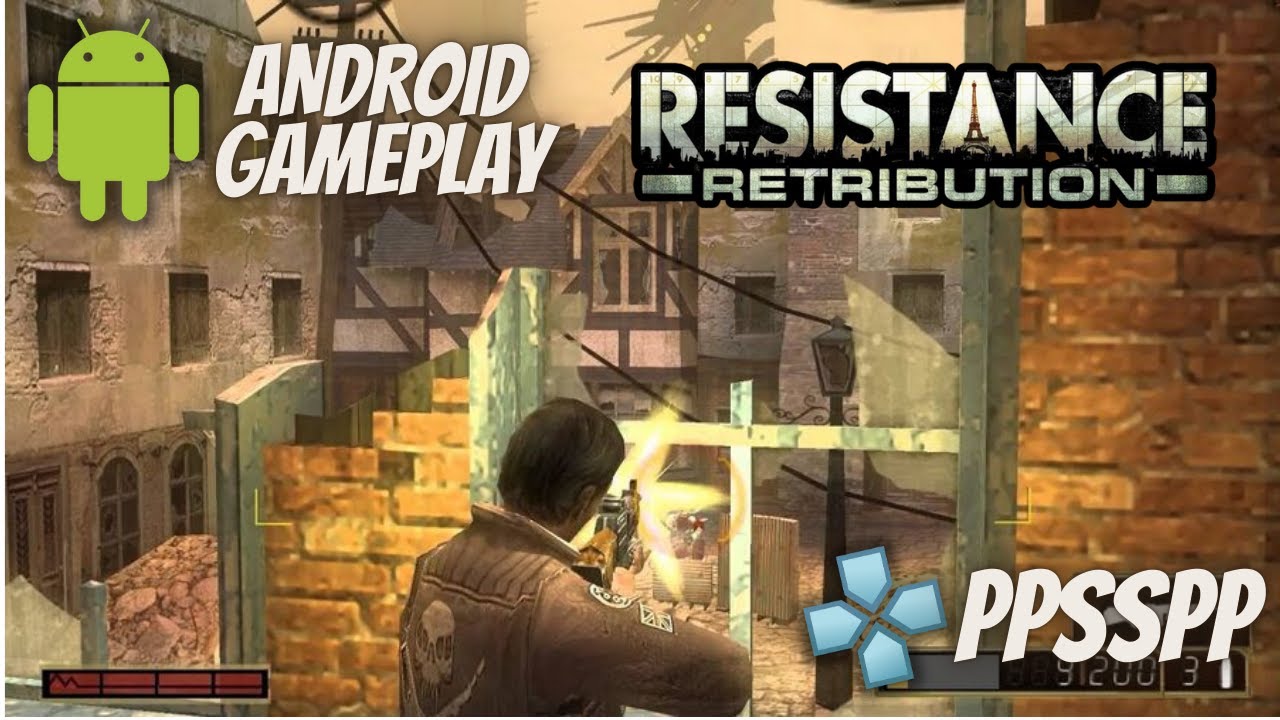 Resistance Retributon PSP Game Di Android - YouTube