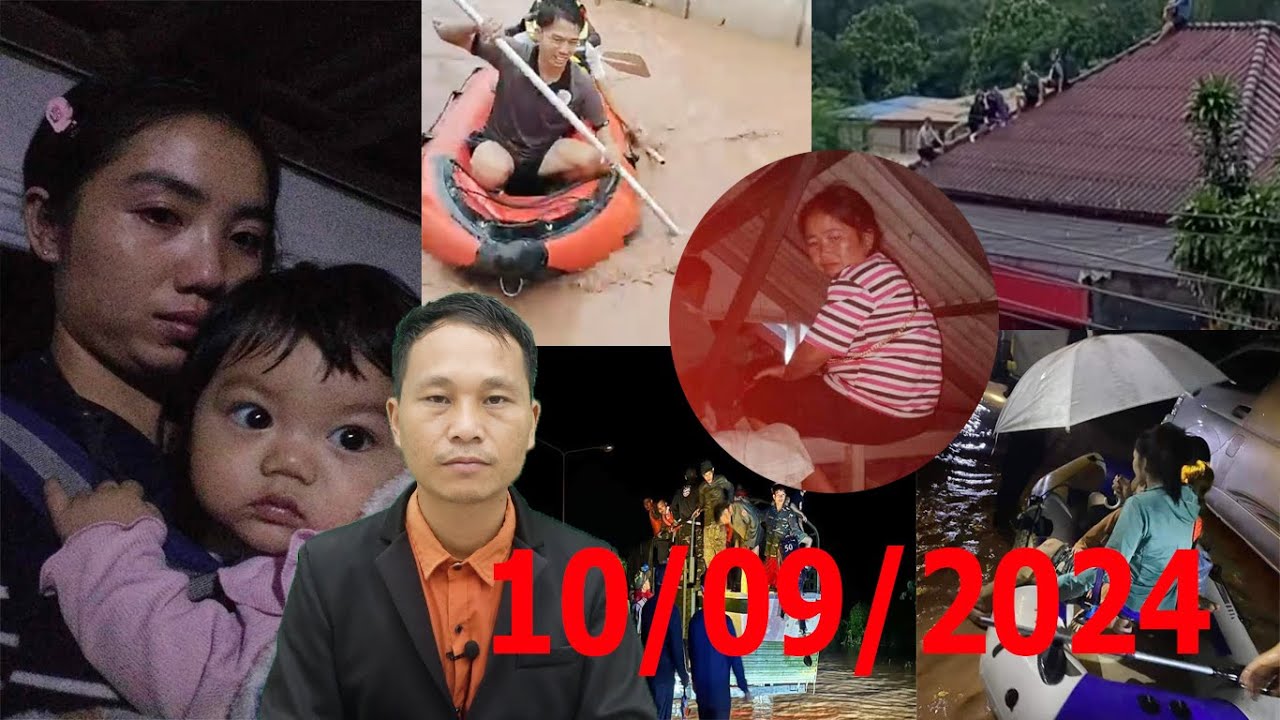 XOV XWM 10/09/2024 cov tub rog 588 tuaj mu pab cov peb xeem nplog raug dej nyab lawm - YouTube