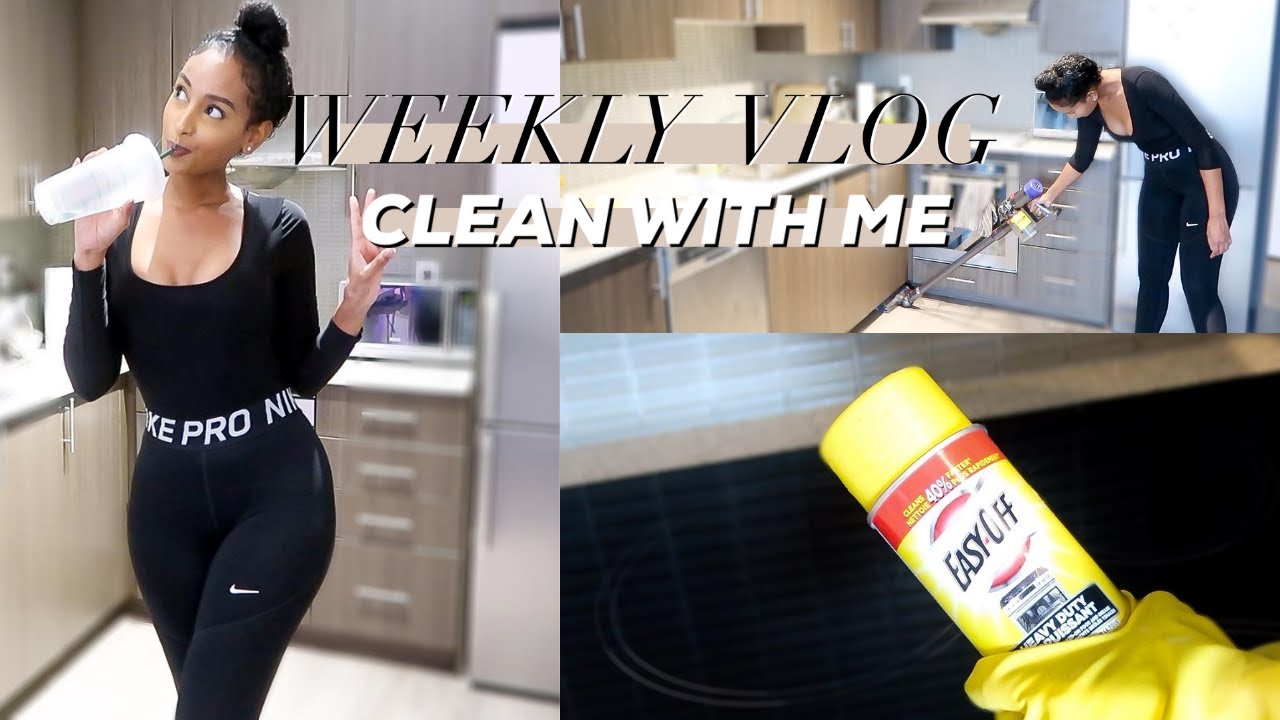 CLEAN WITH ME, CLEANING TIPS!, NEW MAKEUP + MORE WEEKLY VLOG #21 - YouTube