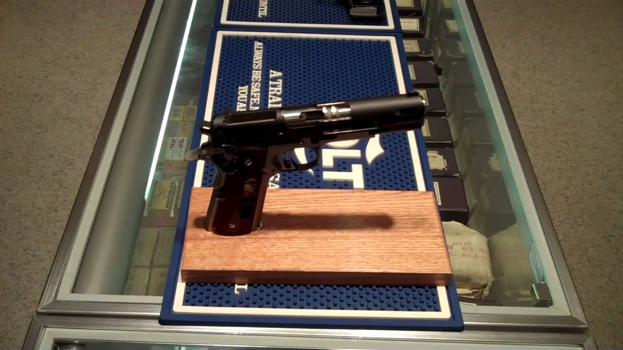 Colt 1911 .45 ACP Series 80 Cut Away Display Model - YouTube